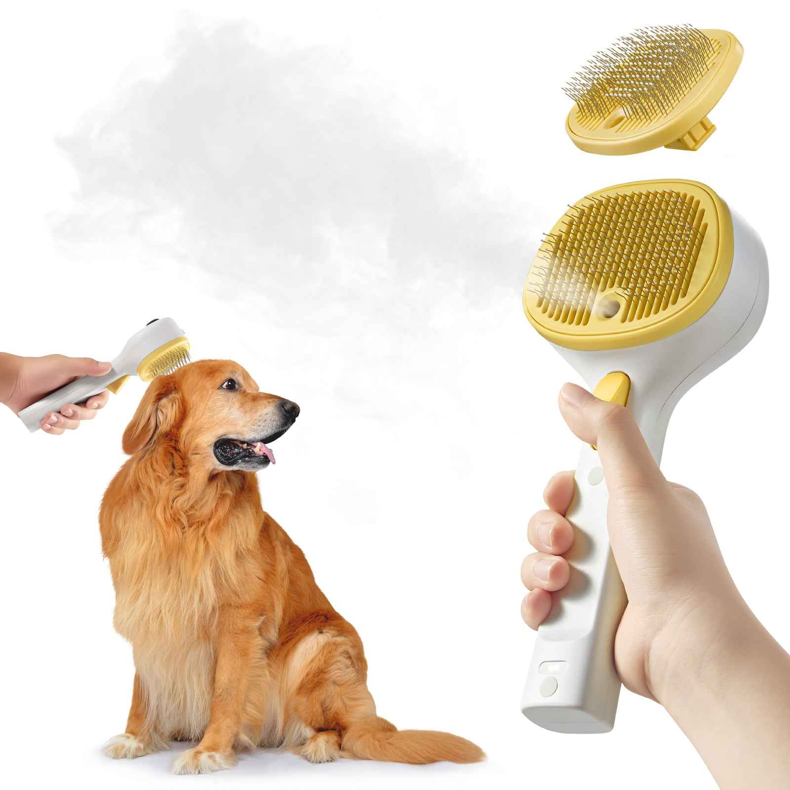 FURGO™ MISTY Pet Brush - Cool Mist Detangler for Dogs & Cats – Furgo